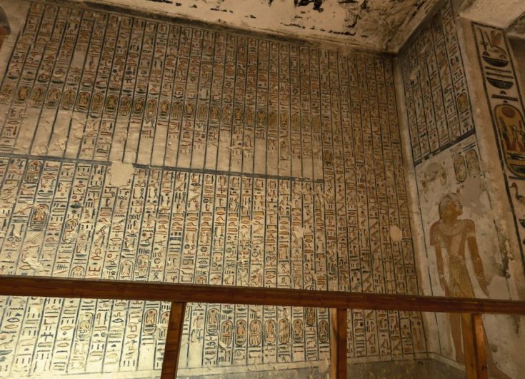 Conoce la tumba del Faraón Ramsés en Egipto en este recorrido virtual