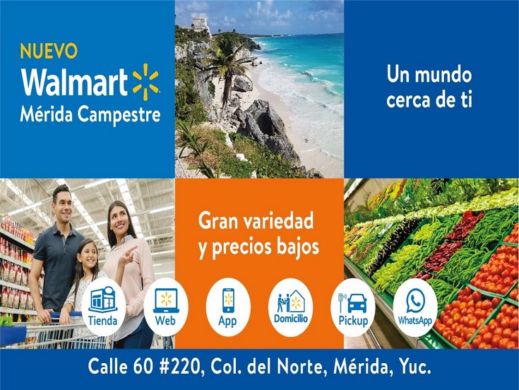 Walmart abre nueva tienda en Mérida - Descubro
