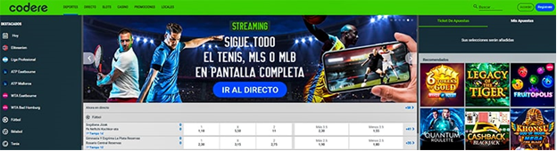 Codere app - Apuestas Deportivas en el móvil - Descubro