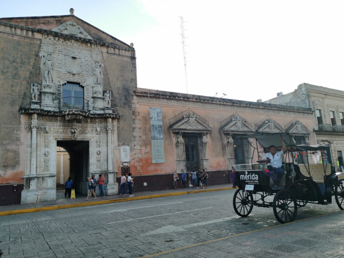 Museo Casa Montejo en el centro de la ciudad de Mérida