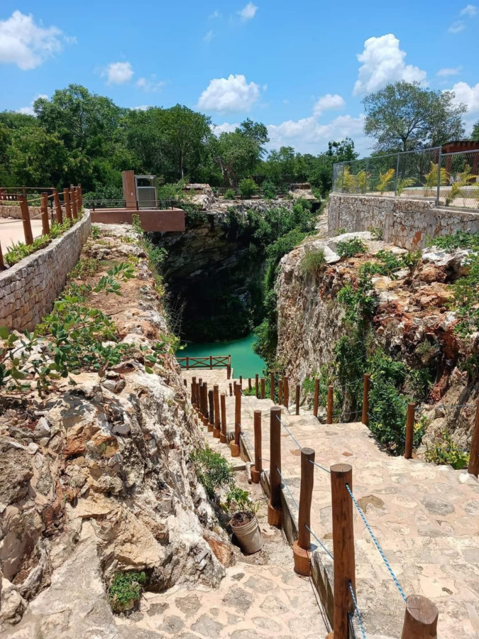 Primer cenote en Yucatán con elevador. Homún - Descubro